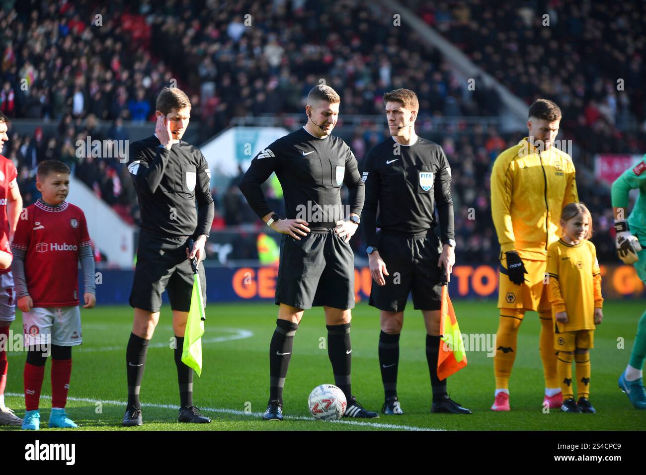11th January 2025; Ashton Gate, Bristol, England; FA Cup Third Round ...