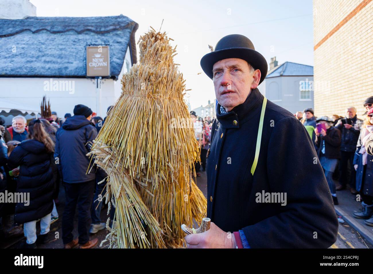 Whittlesey, Cambridgeshire, 11/01/2025 The traditional Whittlesea Straw ...