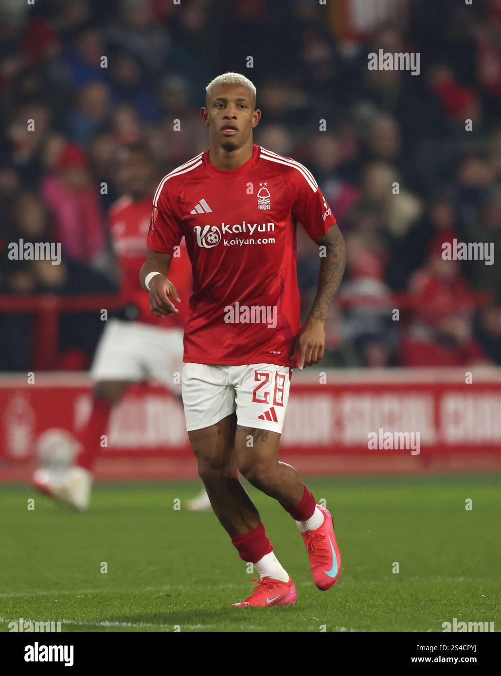 Danilo (NF) at the Nottingham Forest v Luton Town FA Cup 3rd round ...