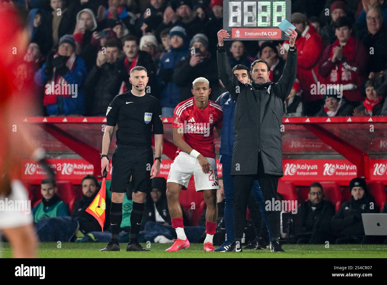 Danilo of Nottingham Forest makes a return following a longterm injury ...