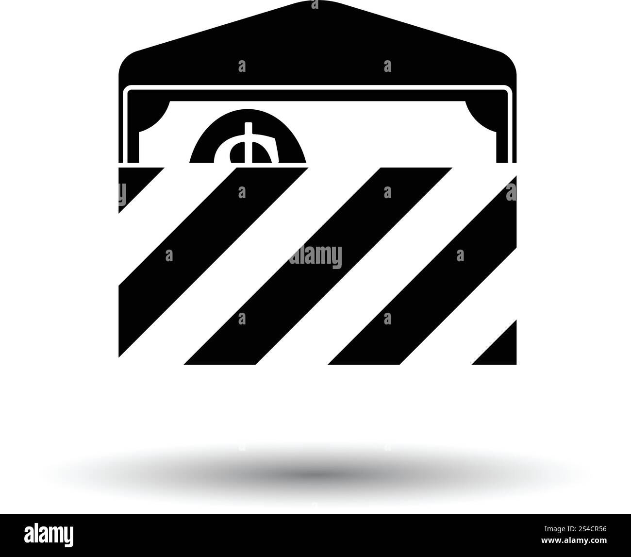 Birthday gift envelop icon with money . White background with shadow ...