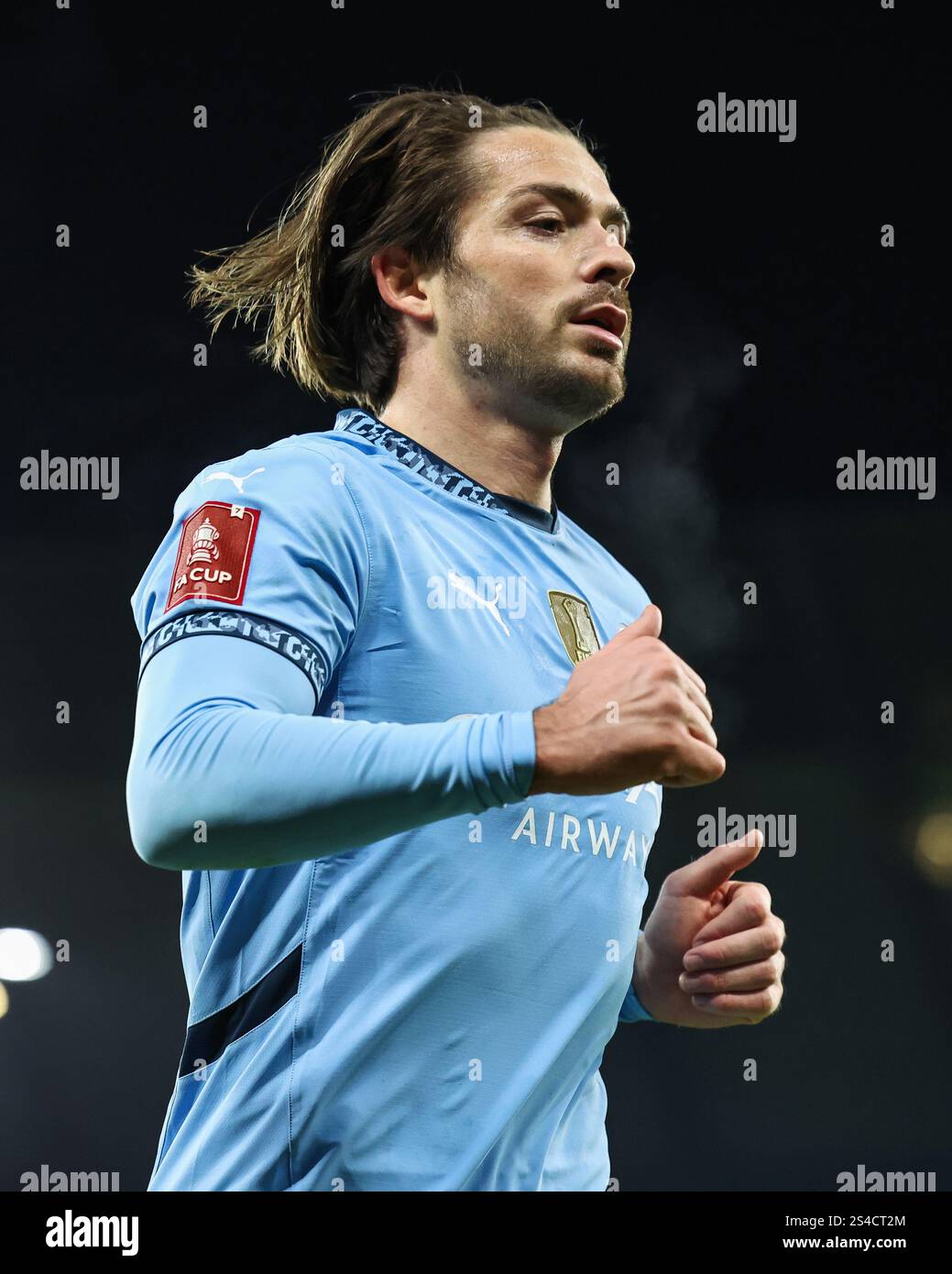Jack Grealish of Manchester City during the Emirates FA Cup 3rd Round ...