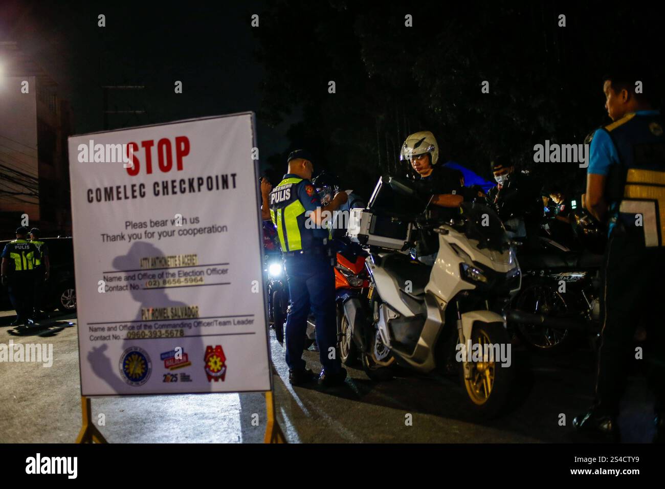 Security checkpoints setup as election period begins in Manila ...