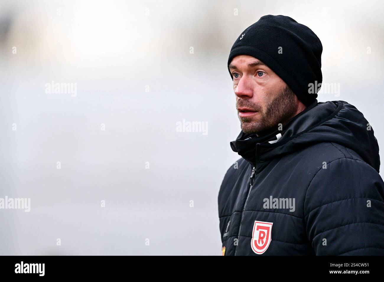 Unterhaching, Deutschland. 11th Jan, 2025. Trainer Andreas Patz ...