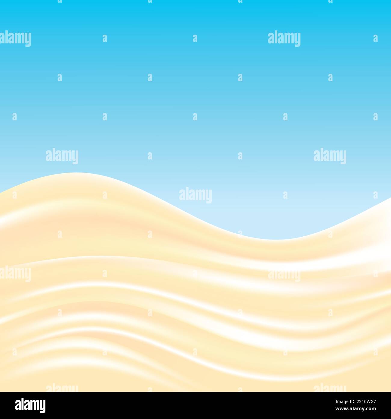 Milk cream waves vector background. Milk cream waves vector background ...