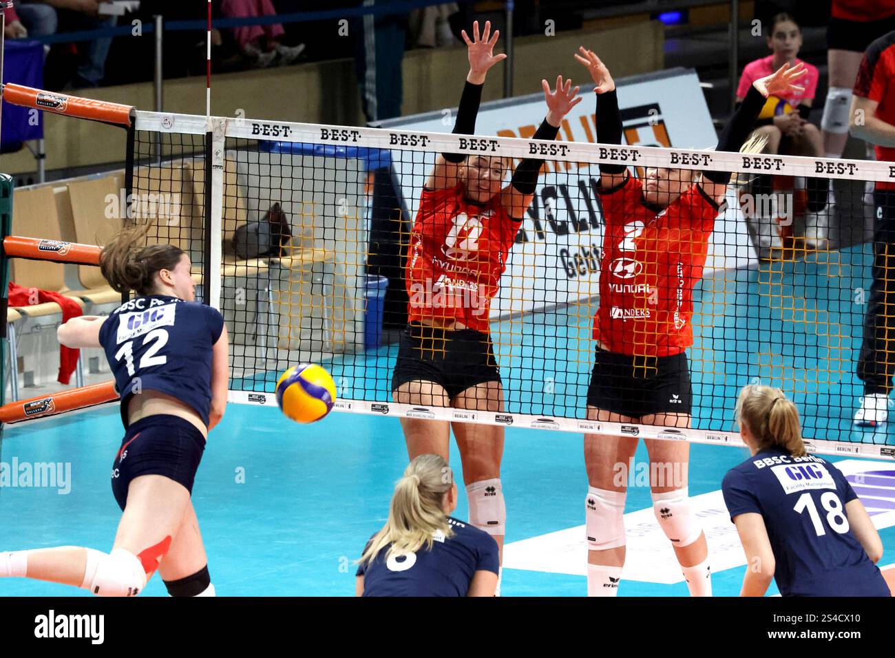 Berlin, Deutschland. 11th Jan, 2025. 11.01.2025, Max-Schmeling-Halle ...