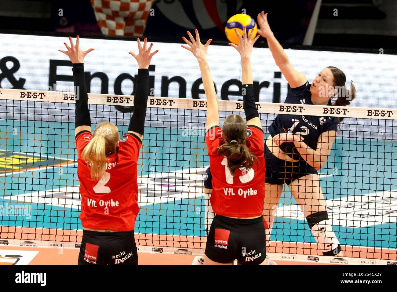 11.01.2025, Max-Schmeling-Halle, Berlin, DEU, DVV, 2.VBL Frauen PRO ...