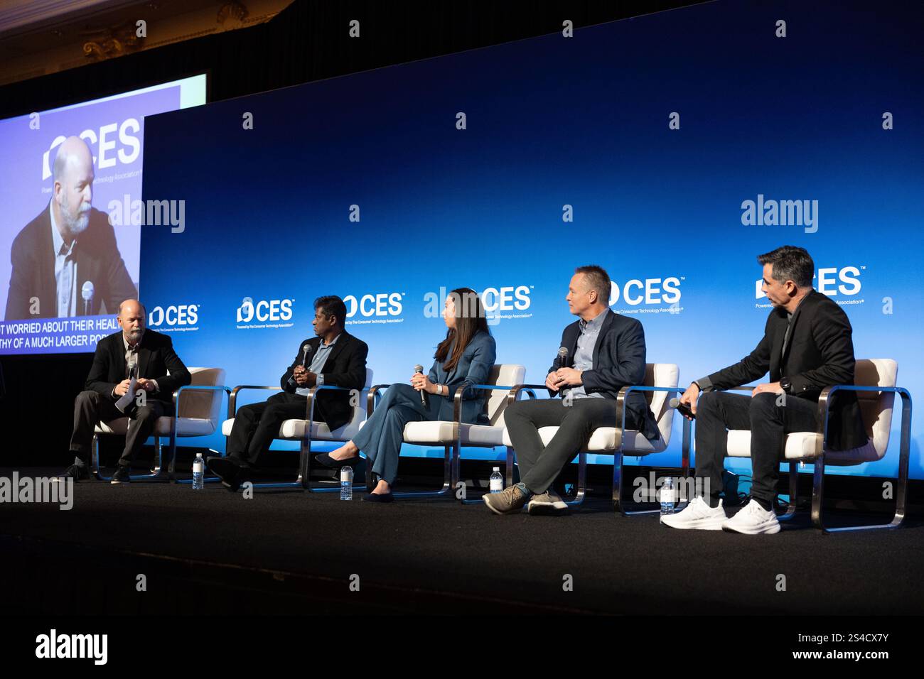 Las Vegas, Nevada, USA. 9th Jan, 2025. ERIC WICKLUND .Senior Editor ...