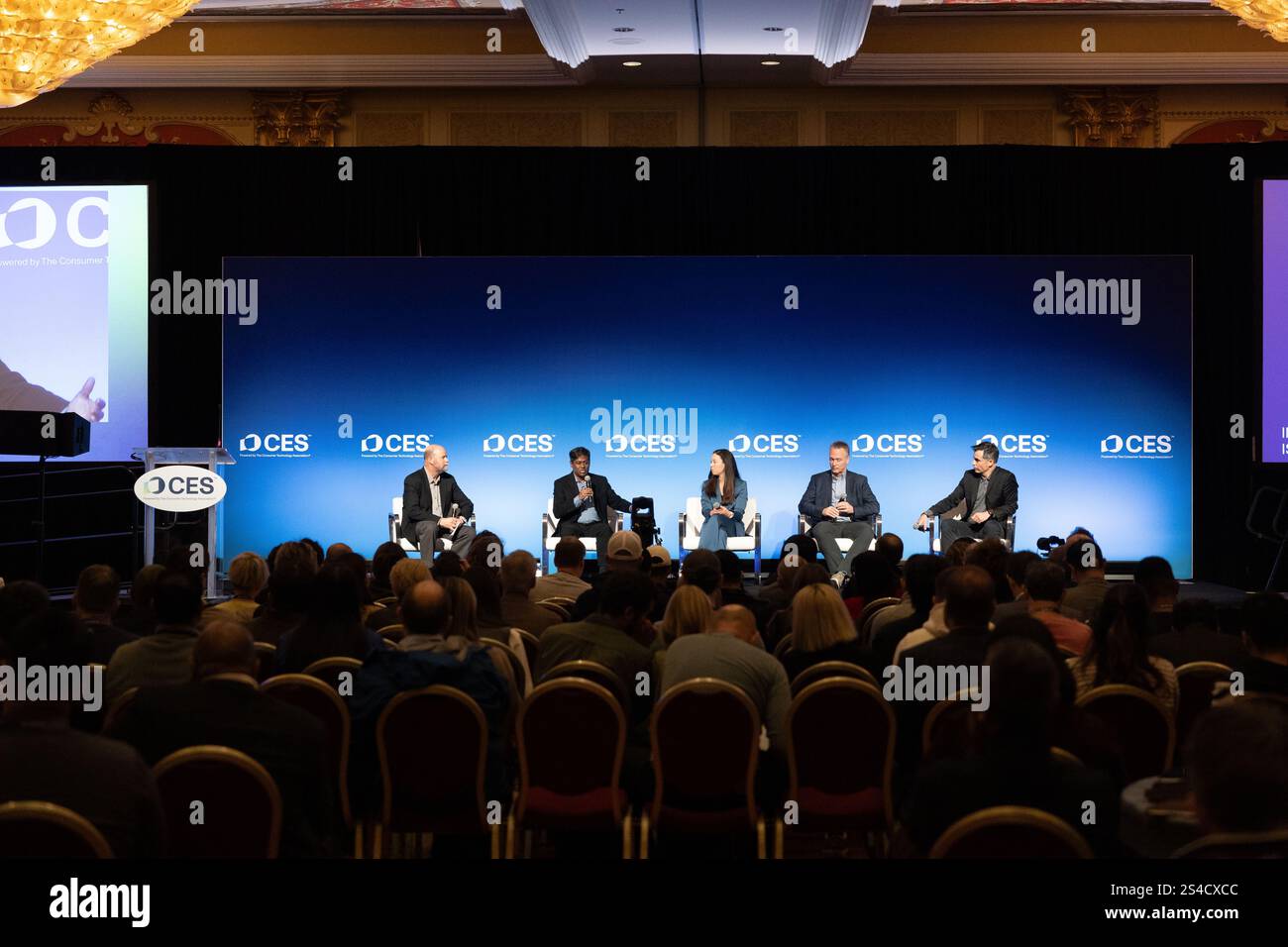 Las Vegas, Nevada, USA. 9th Jan, 2025. ERIC WICKLUND .Senior Editor ...