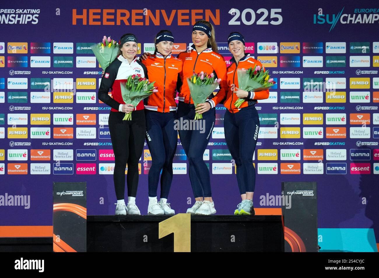 Heerenveen, Netherlands. 11th Jan, 2025. HEERENVEEN, NETHERLANDS ...