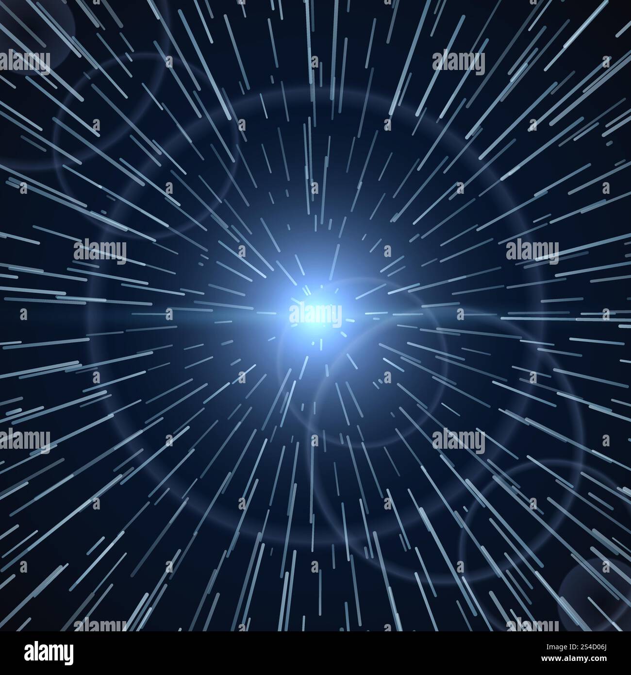 Time warp, bright light white sunburst vector illustration. Sunburst ...