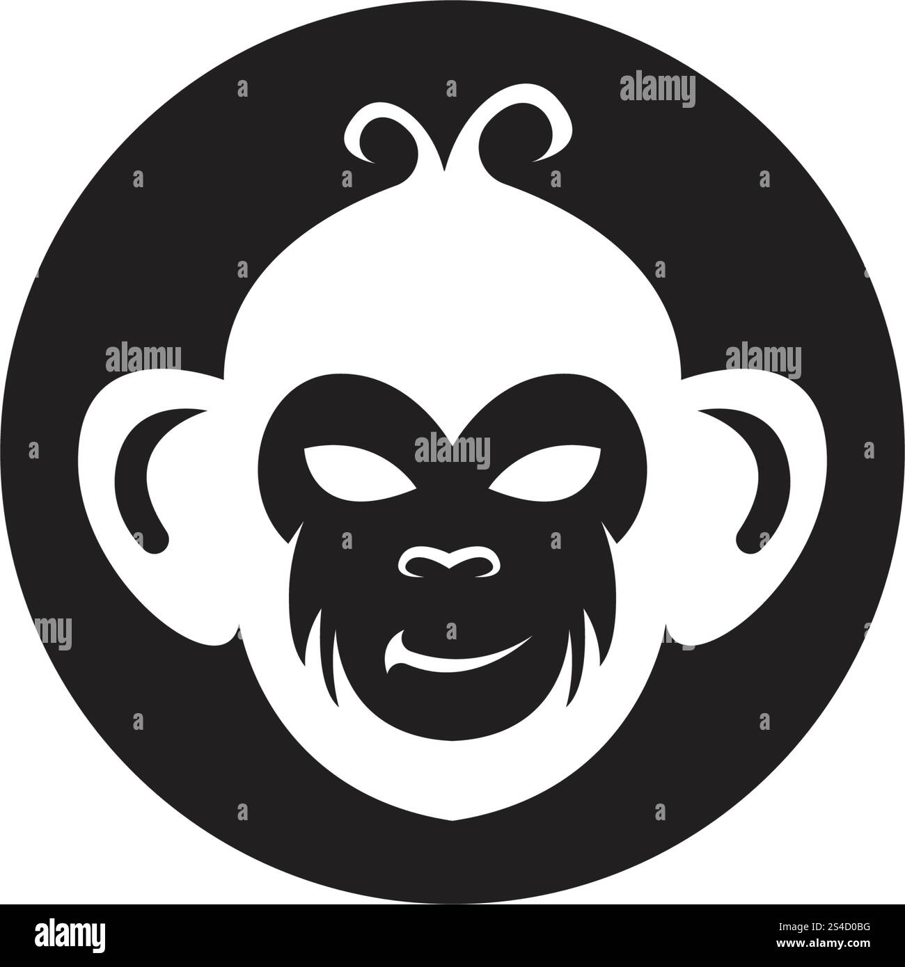 Monkey symbol logo and symbol Stock Vector Image & Art - Alamy
