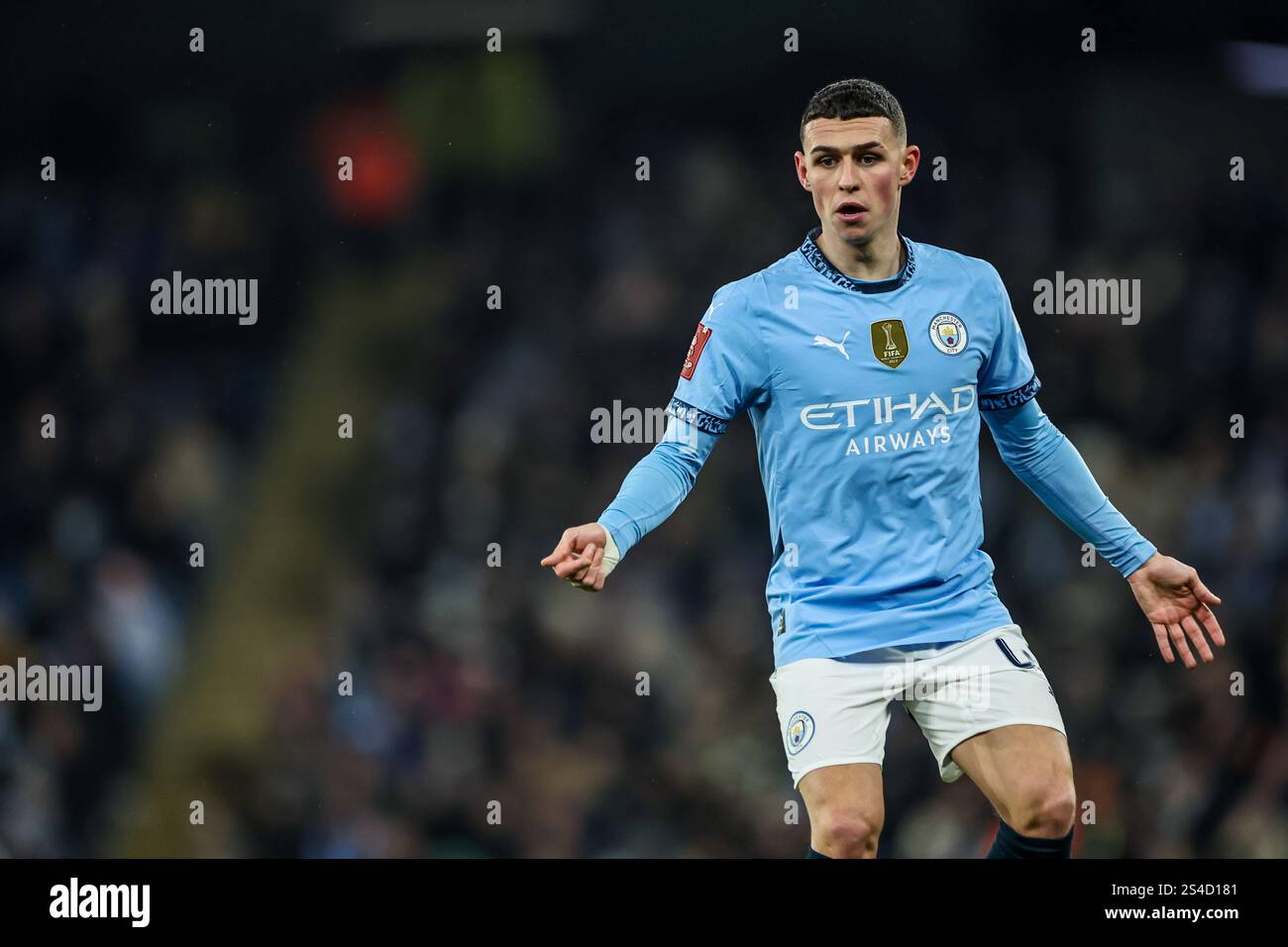 Phil Foden of Manchester City during the Emirates FA Cup 3rd Round ...
