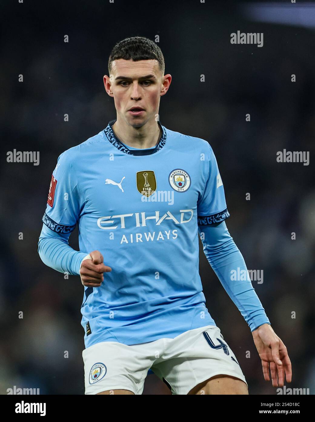 Phil Foden of Manchester City during the Emirates FA Cup 3rd Round ...
