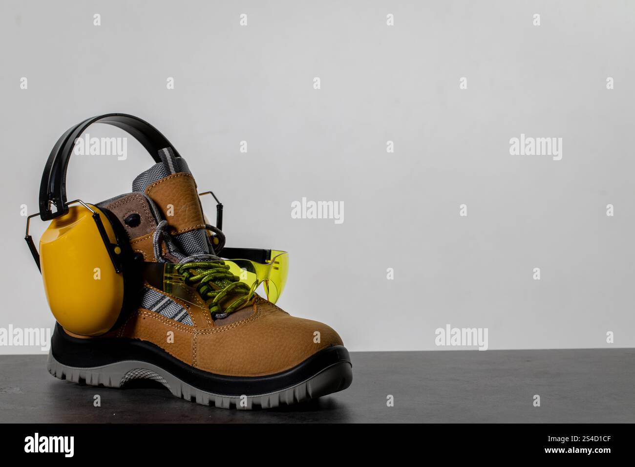 This is a Stylish Safety Boot featuring Innovative Ear Protection for ...