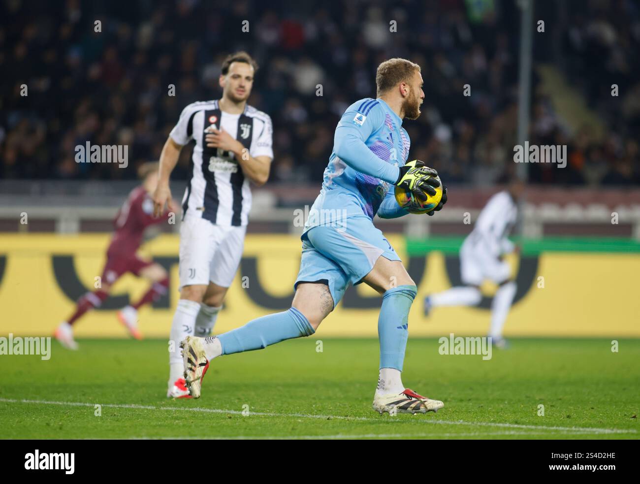 Turin, Italy. 11th Jan, 2025. Michele Di Gregorio of Juventus FC during ...