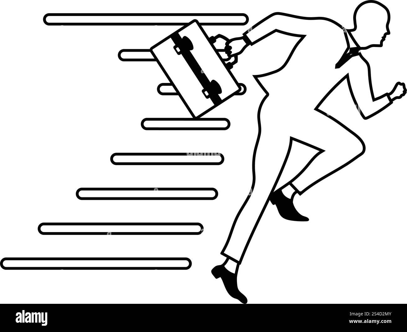 Single trail line Stock Vector Images - Alamy