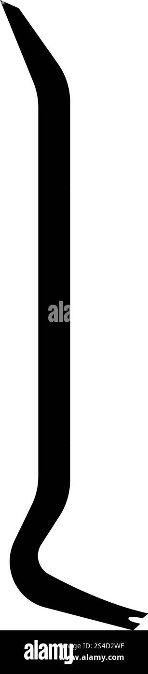 Pinch bar icon black color vector illustration flat style simple image ...