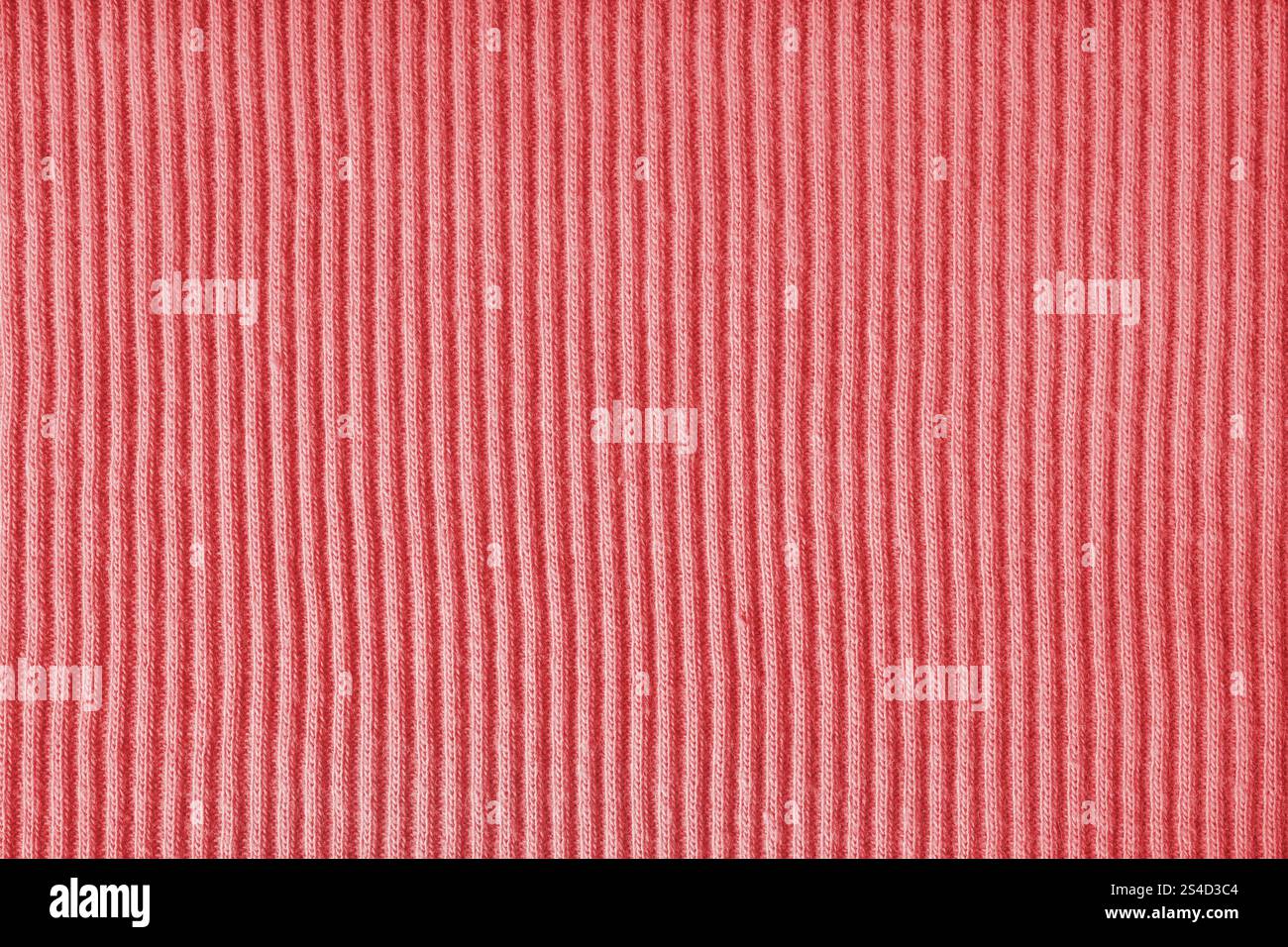 Jersey textile background , red striped ridge tricot fabric. Cotton ...