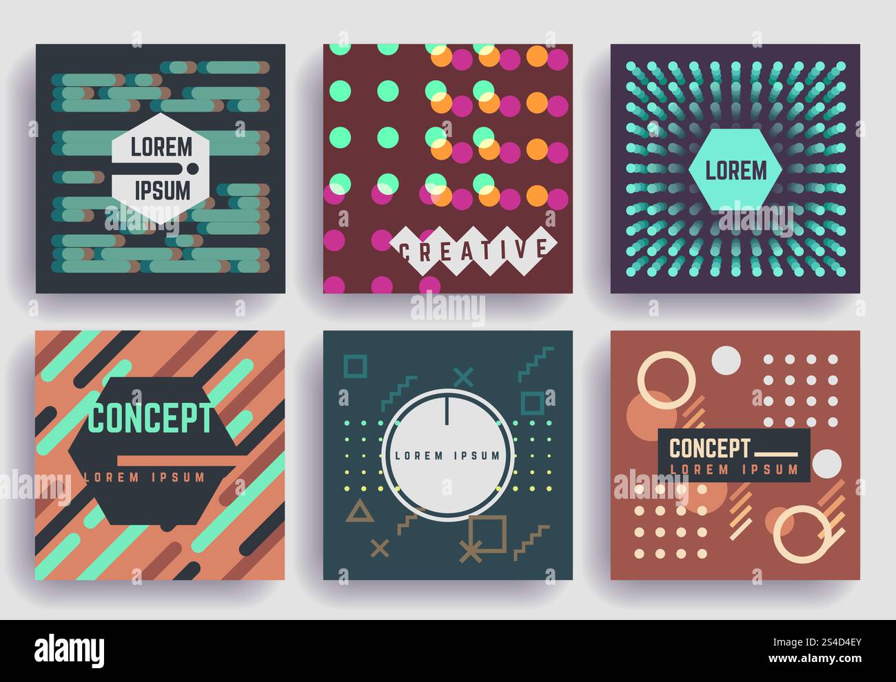 Motion, dynamic backgrounds. vector trendy placards, commercial covers ...