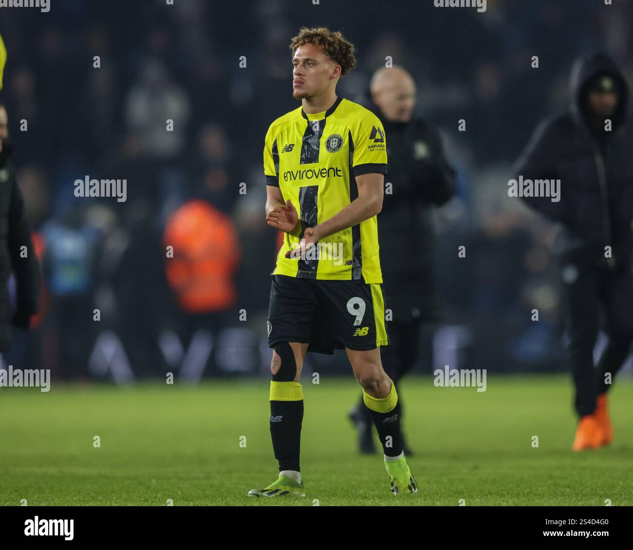 Leeds, UK. 11th Jan, 2025. Stephen Duke-McKenna of Harrogate Town ...