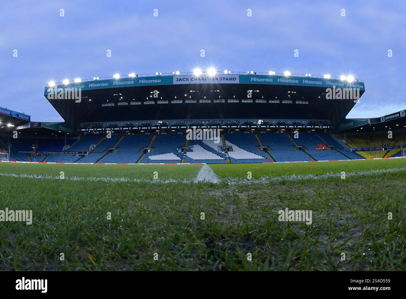 The Jack Charlton Stand during the Emirates FA Cup Third Round match ...