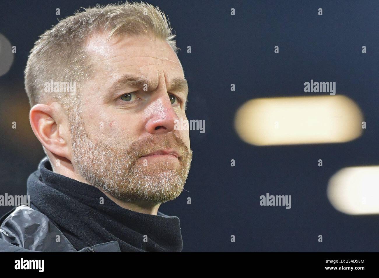 Harrogate Town's Manager Simon Weaver during the Emirates FA Cup Third ...