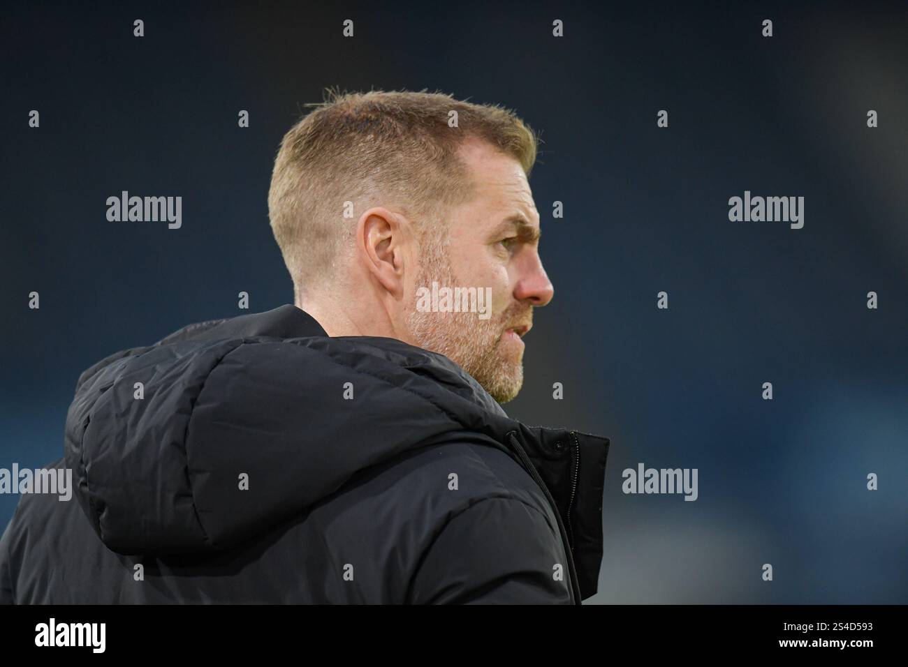 Harrogate Town's Manager Simon Weaver during the Emirates FA Cup Third ...