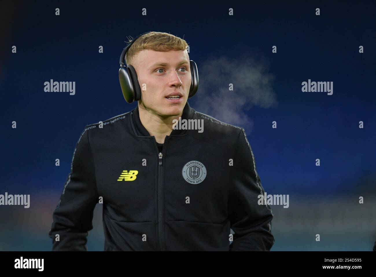 Harrogate Town's Dean Cornelius during the Emirates FA Cup Third Round ...