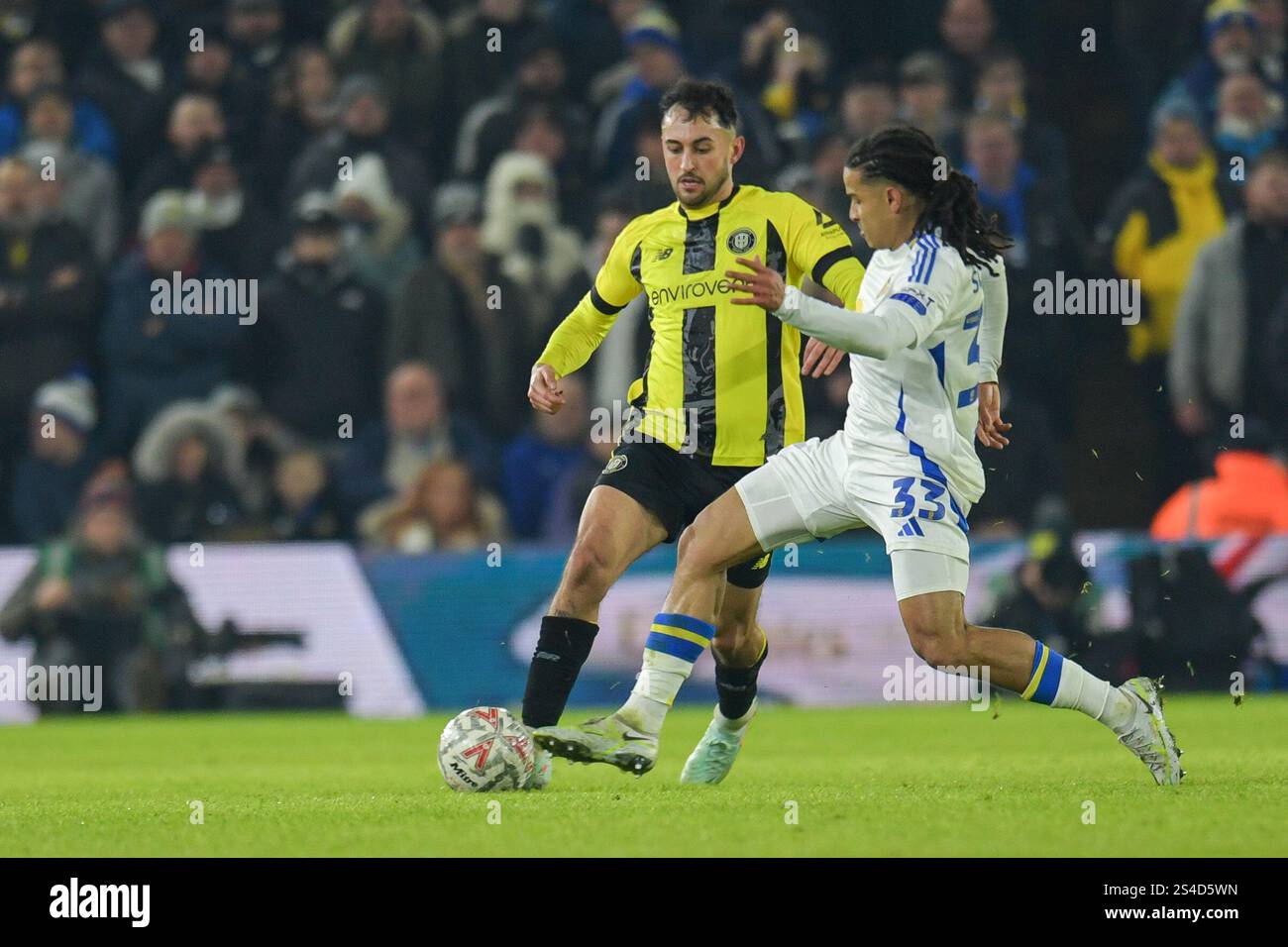Harrogate Town's Toby Sims during the Emirates FA Cup Third Round match ...