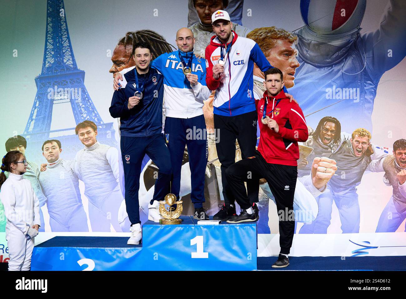 during the Forvis Mazars Challenge International de Paris 2025, Men's ...