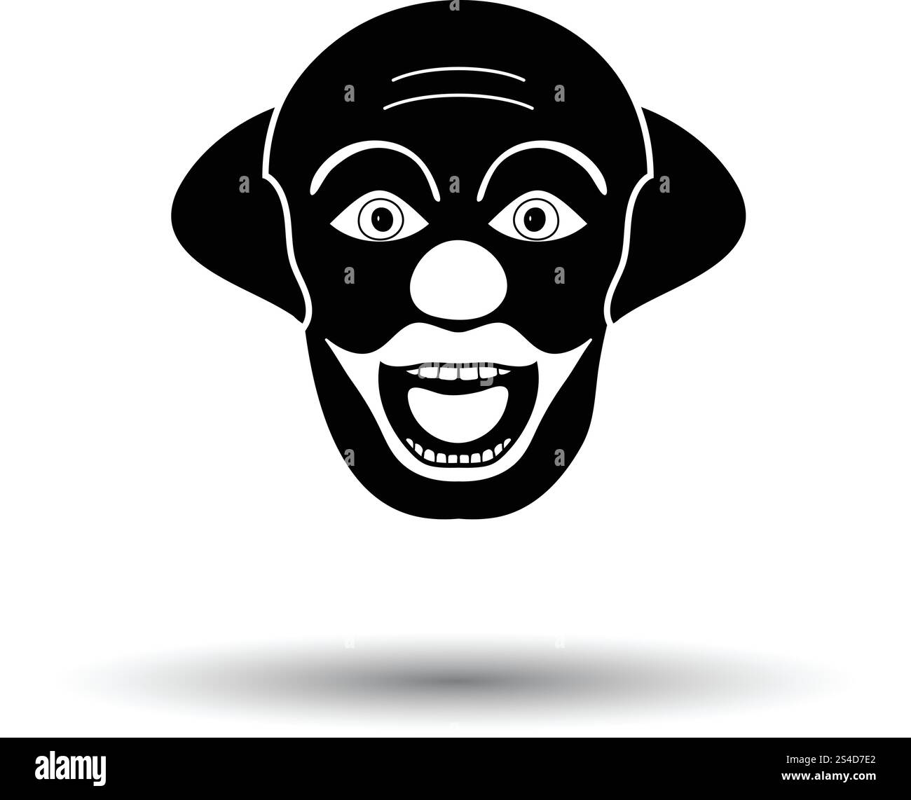 Joy makeup Black and White Stock Photos & Images - Alamy