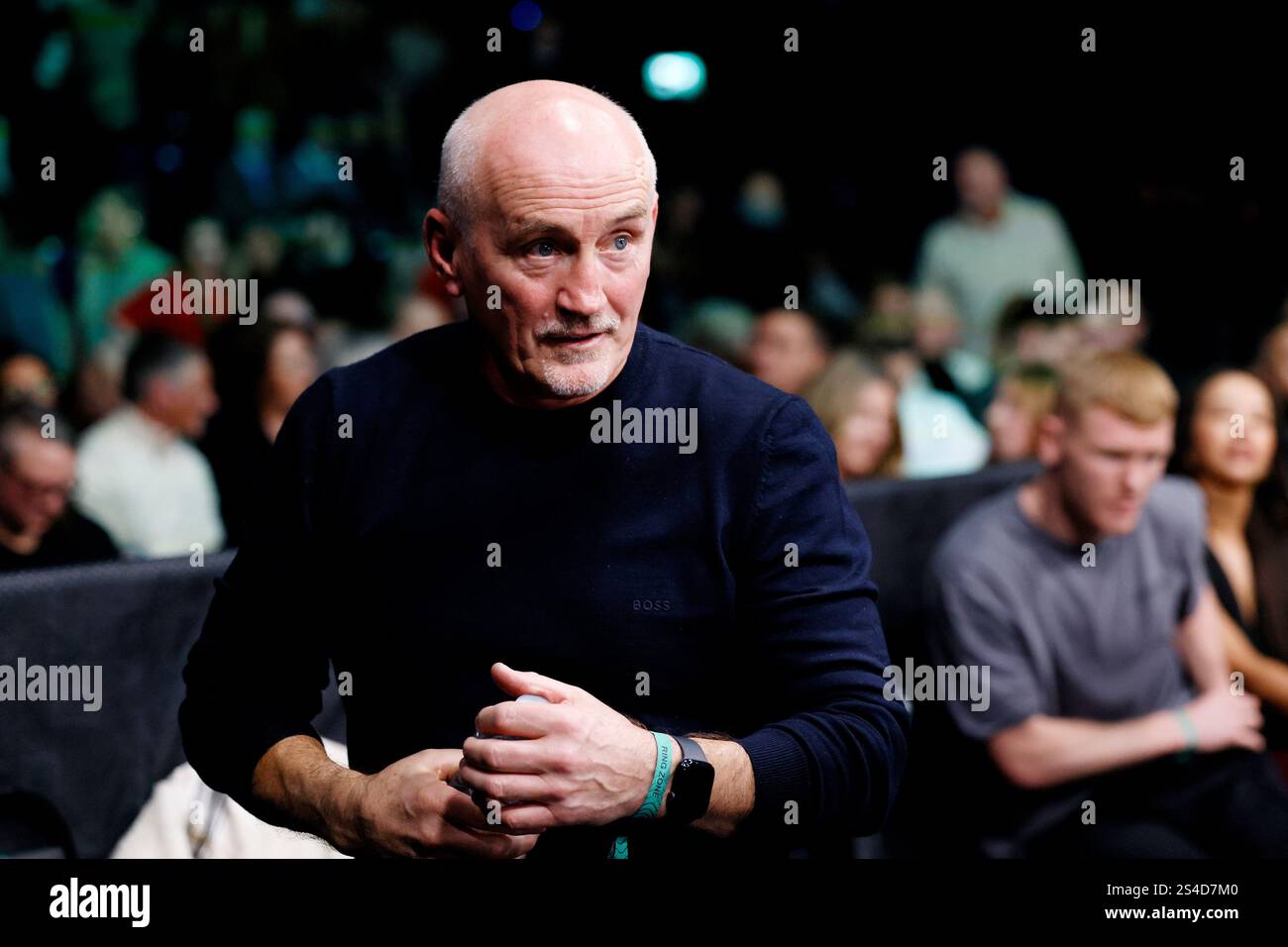 Former boxer Barry McGuigan at the Canon Medical Arena, Sheffield ...