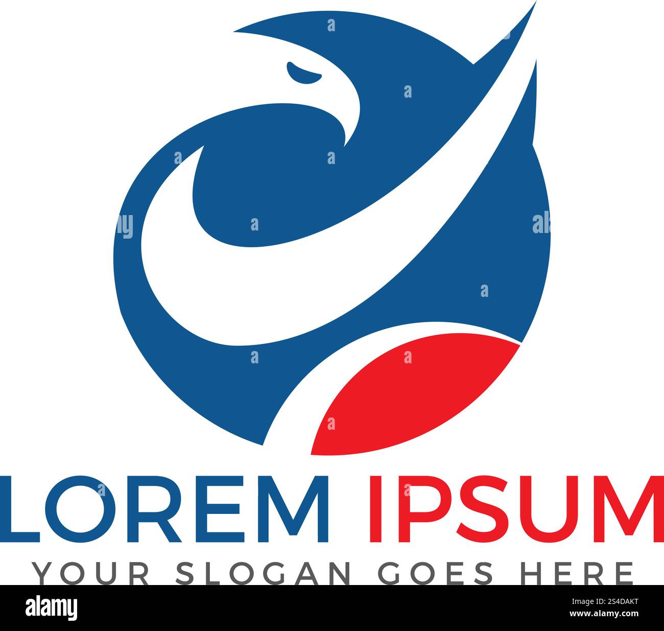 Eagle business logo design. Creative logo design concept with artistic ...