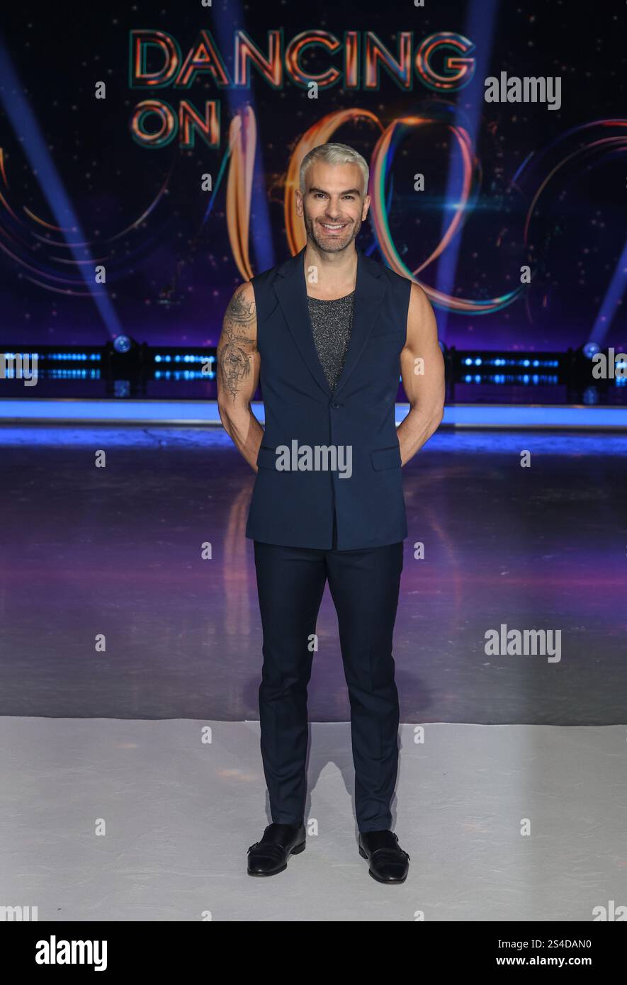 London, UK. 08th Jan, 2025. Eric Radford seen during a photocall for ...