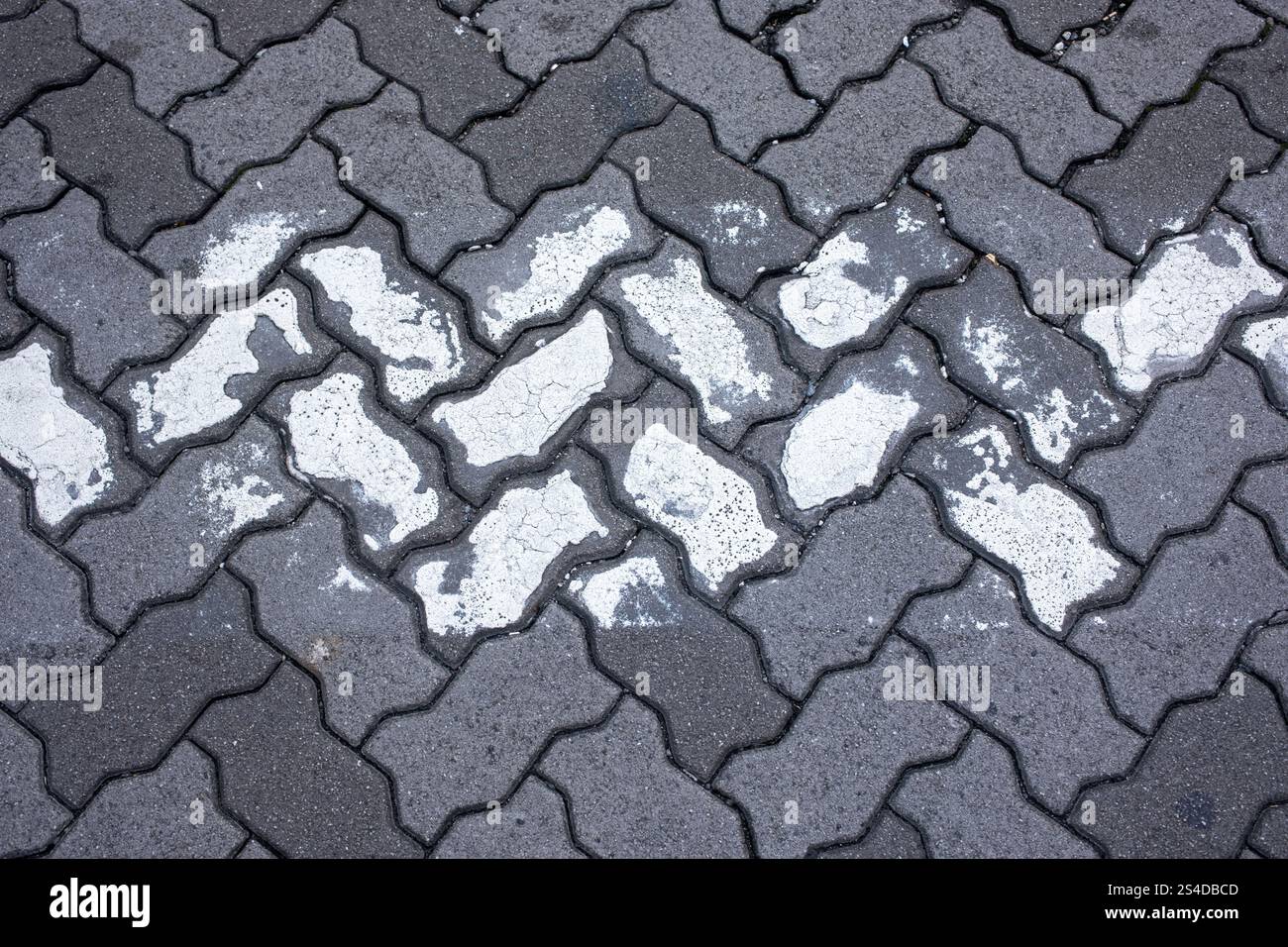 Close up of Pedestrian Crossing Markings Tokyo Japan Stock Photo - Alamy