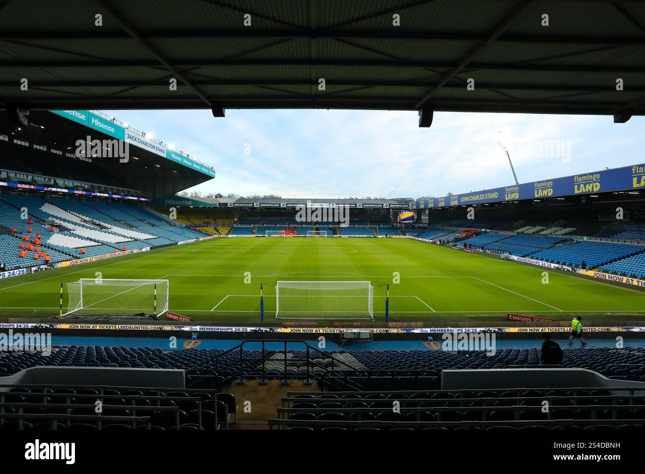 Elland Road Stadium, Leeds, England - 11th January 2025 A general view ...