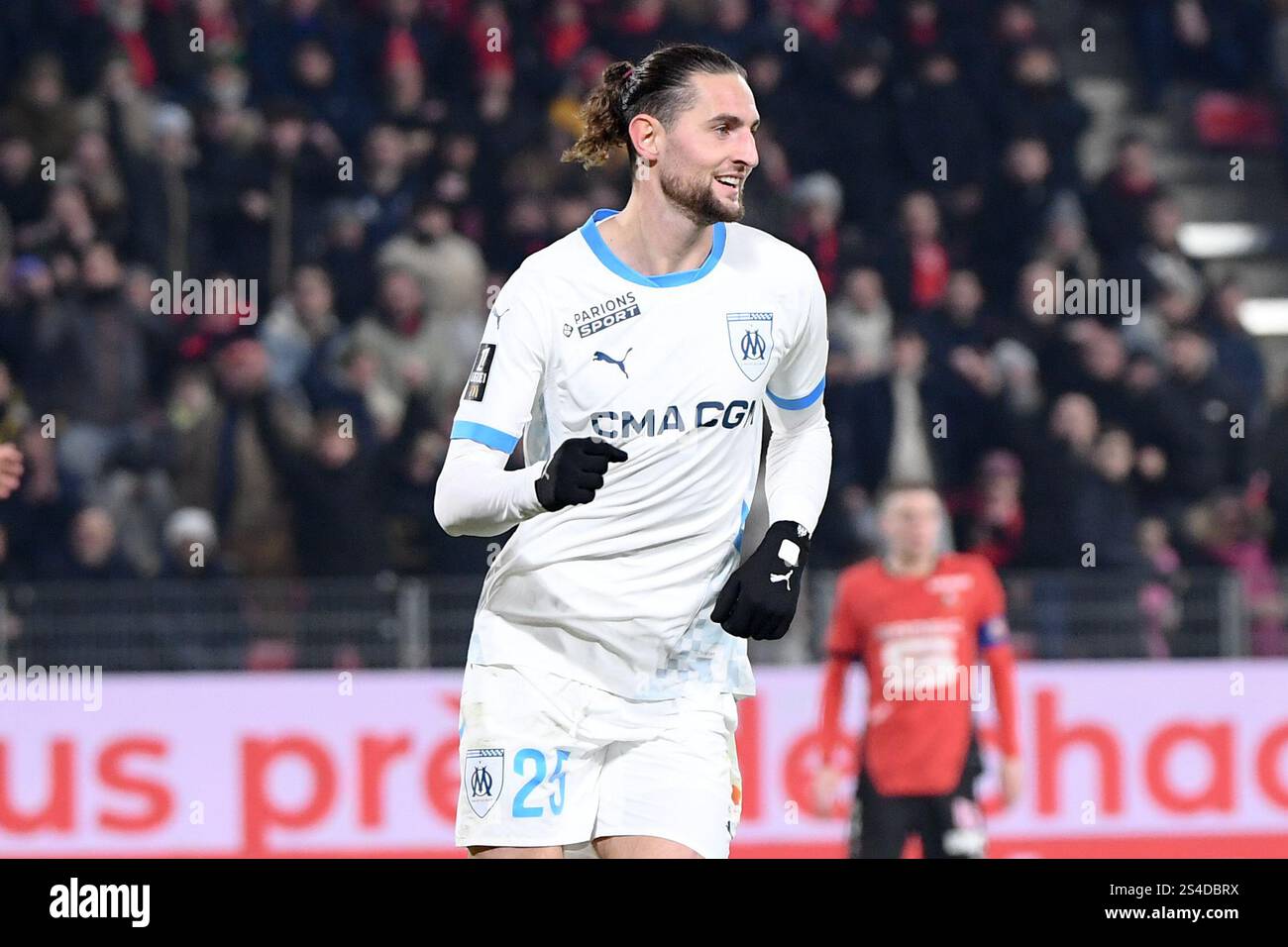 France. 11th Jan, 2025. 25 Adrien RABIOT (om) during the Ligue 1 ...