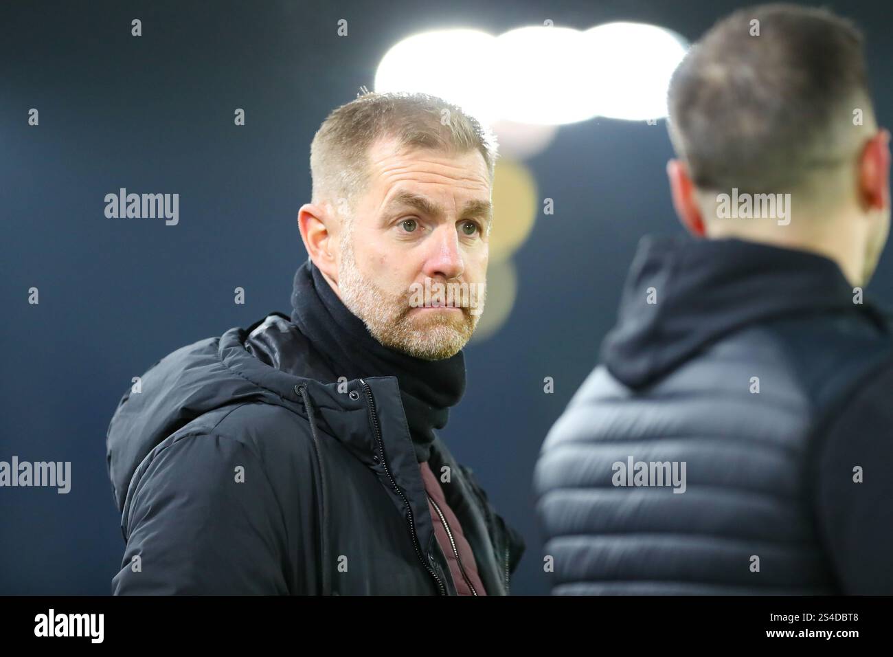 Elland Road Stadium, Leeds, England - 11th January 2025 Simon Weaver ...