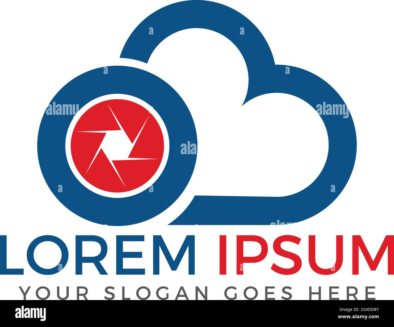 Cloud Camera logo vector design Stock Vector Image & Art - Alamy