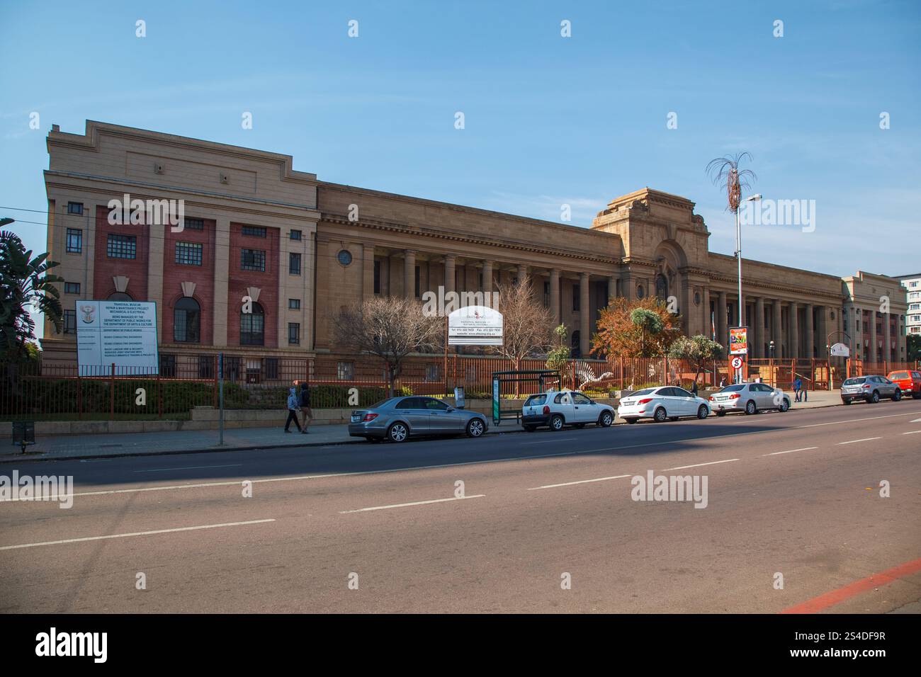 The Ditsong National Museum of Natural History facade in Pretoria ...