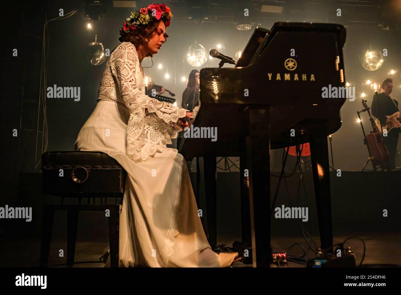 Julia Skiba performs before the Warsaw audience at Klub Stodola Polish ...