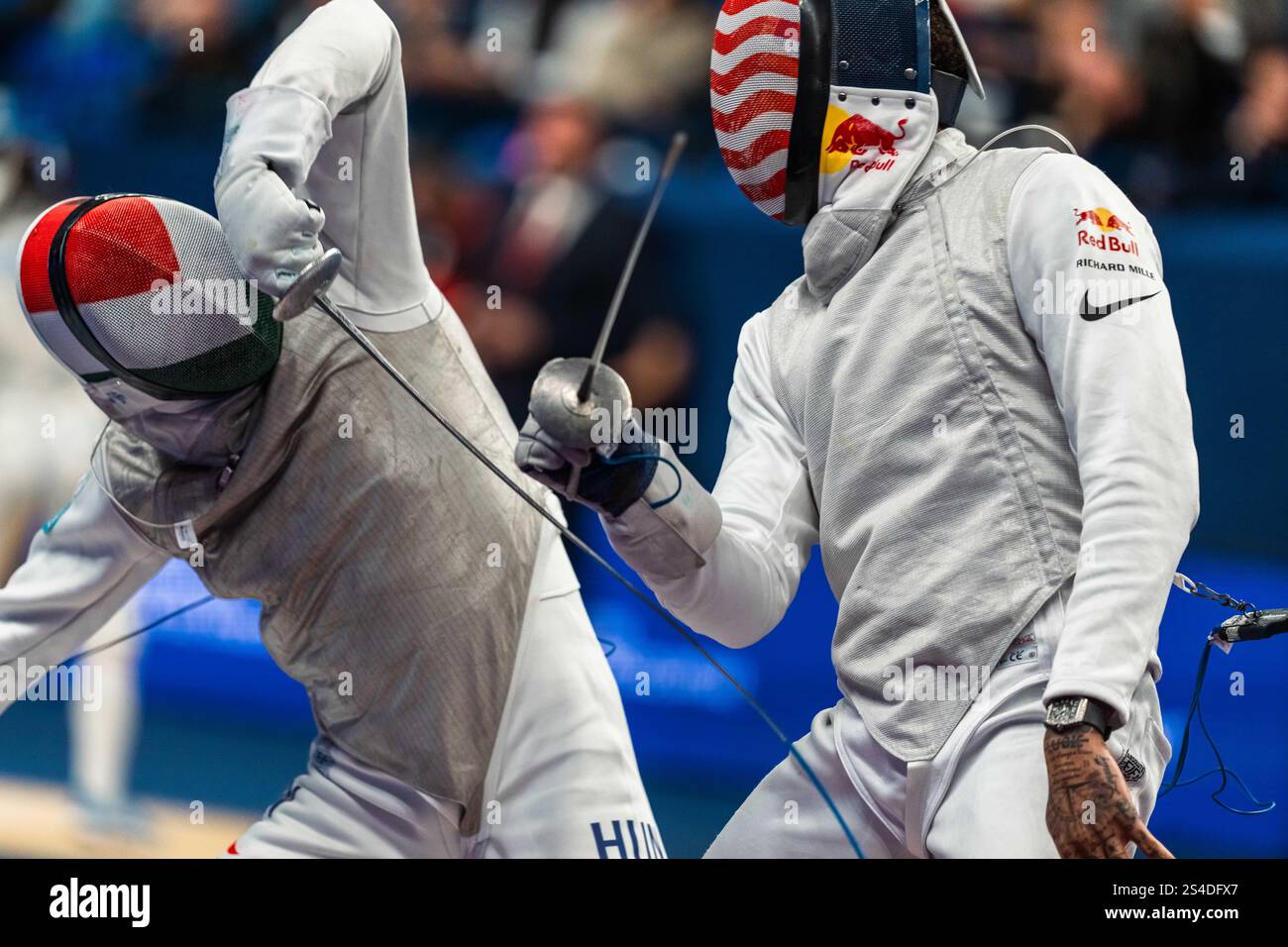 Paris, France. 11th Jan, 2025. Miles CHAMLEY-WATSON (USA) and Daniel ...