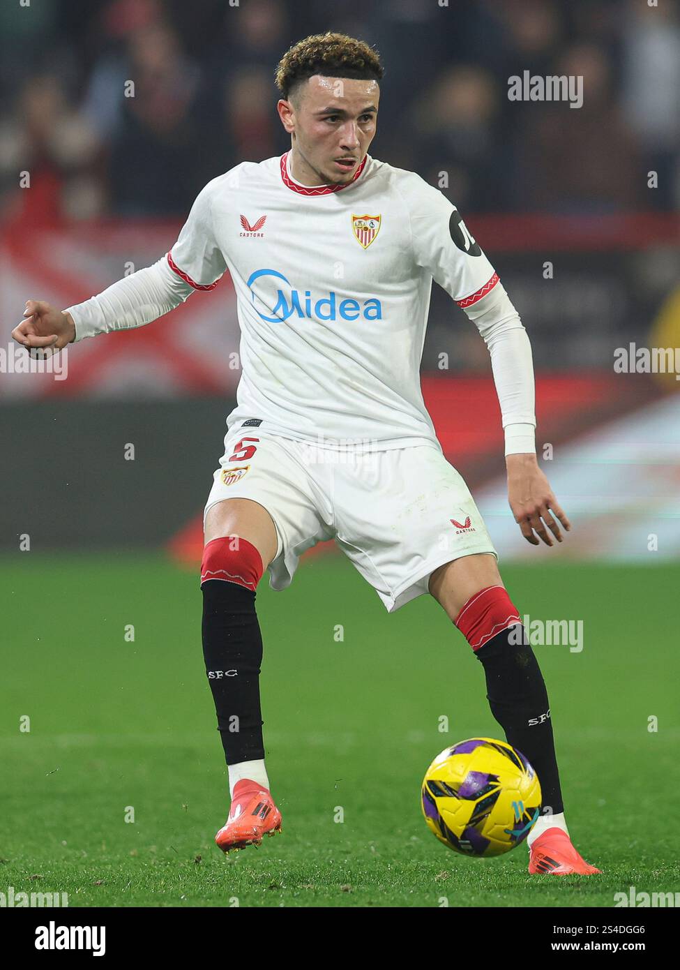 Sevilla, Spain. 11th Jan, 2025. Ruben Vargas of Sevilla FC during the ...