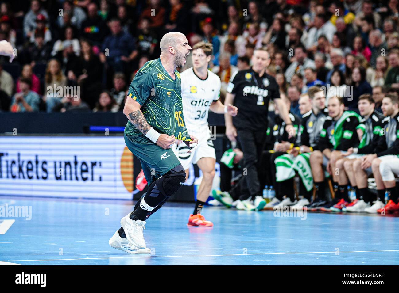Torjubel Gustavo Rodrigues (Brasilien, #95) GER, Deutschland vs ...