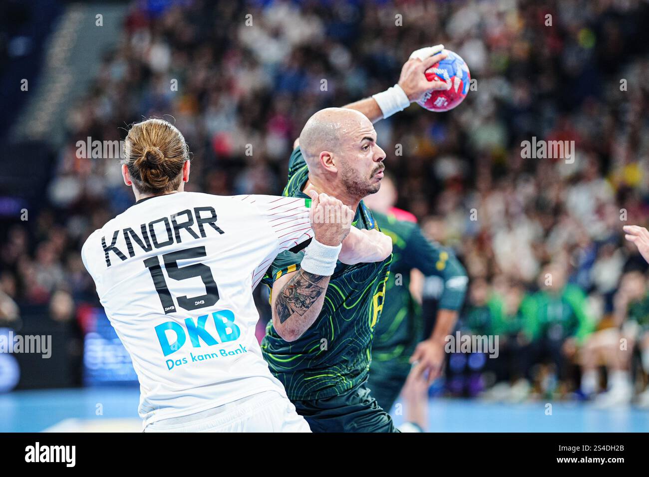 Juri Knorr (Deutschland, #15), Gustavo Rodrigues (Brasilien, #95) GER ...