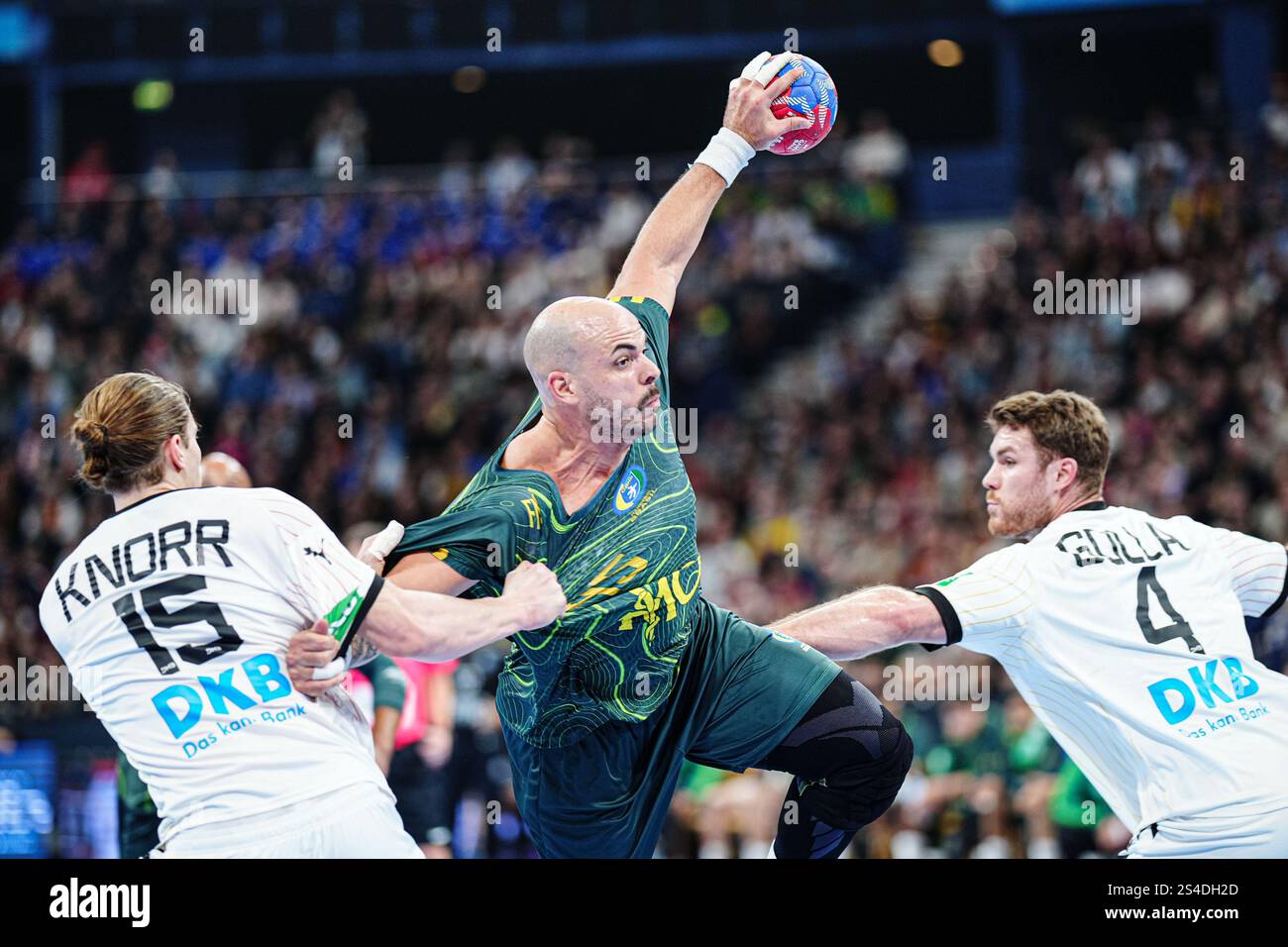 Juri Knorr (Deutschland, #15), Gustavo Rodrigues (Brasilien, #95) GER ...