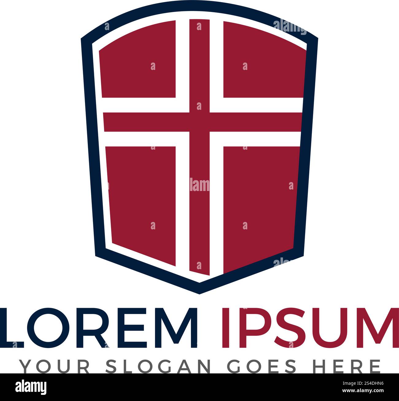 Cross vector logo design. Logo for churches and Christian organizations ...