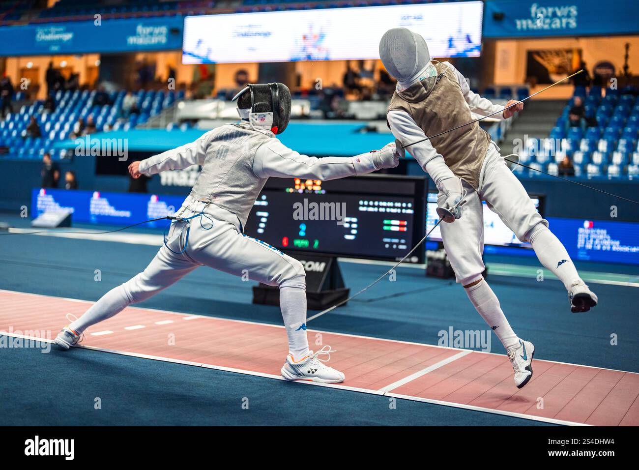 Filippo MACCHI (ITA) and Damiano DI VEROLI (ITA) during the Forvis Mazars Challenge ...