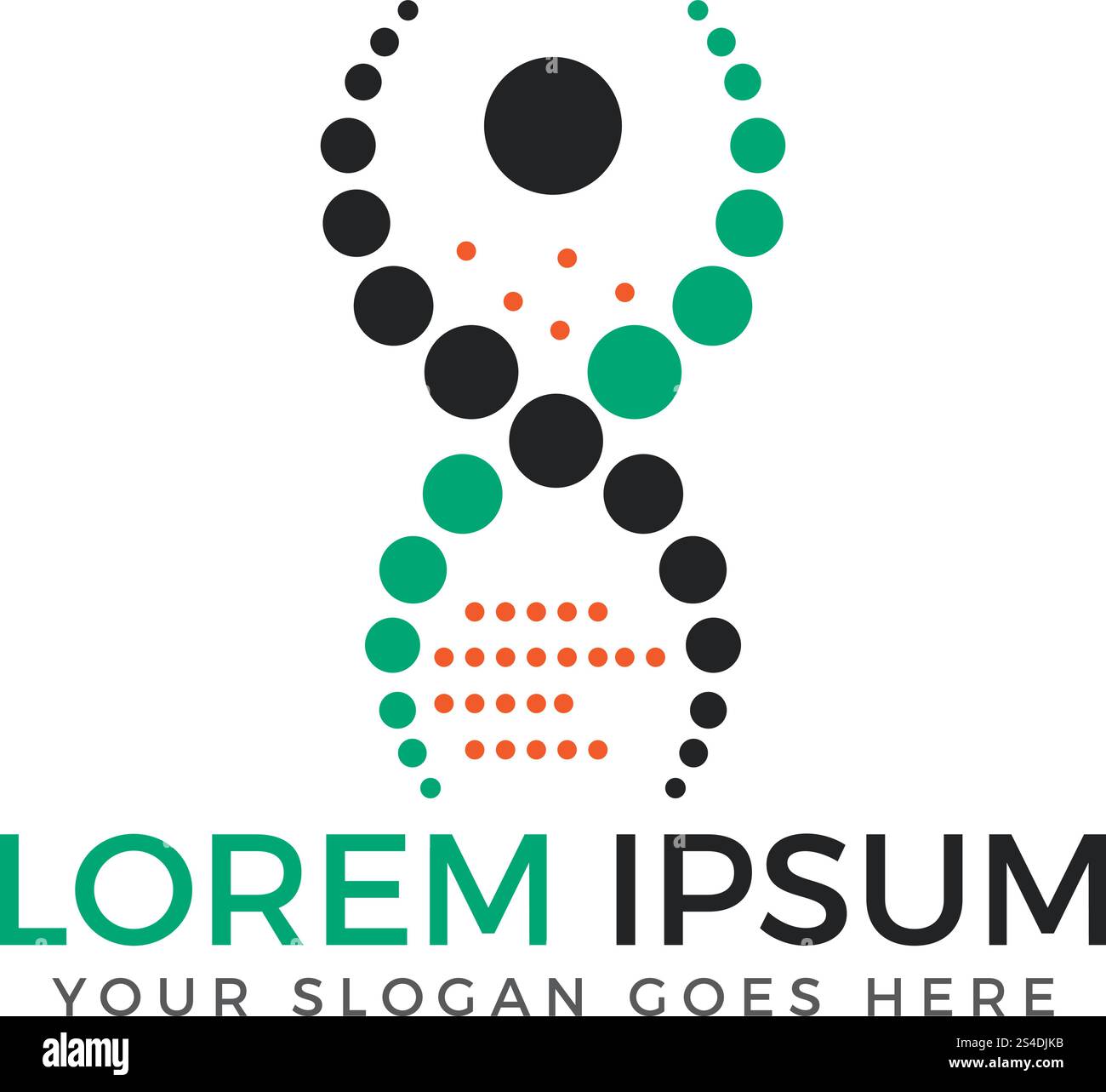 Human DNA and genetic logo design Stock Vector Image & Art - Alamy